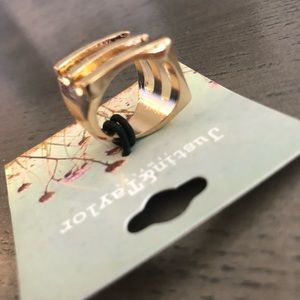 Jewelry | New Super Cute 3 Chevron Gold Color Metal Ring | Poshmark